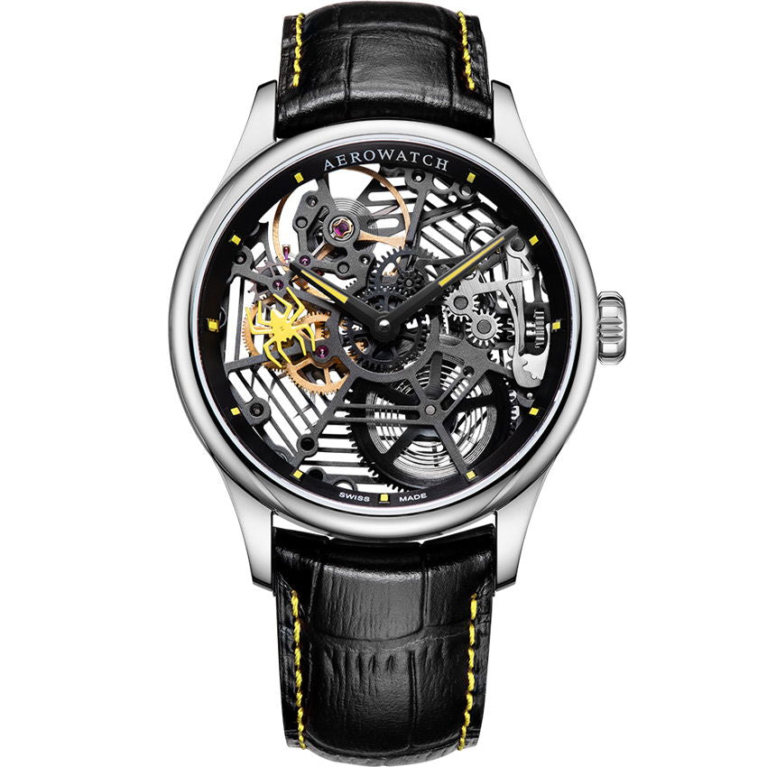Aerowatch Renaissance Spider Skelett | Swiss Skeleton Watch