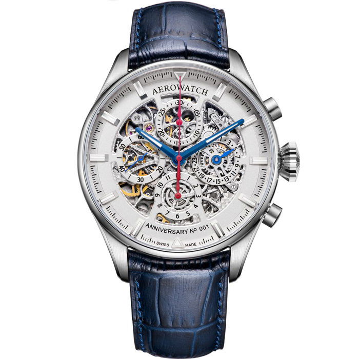 Aerowatch Les Grandes Classiques Collection Chrono Day-Date Watch
