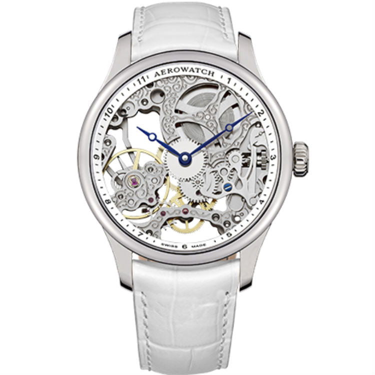 Aerowatch Renaissance Lady Skelett Elegant Watch Design
